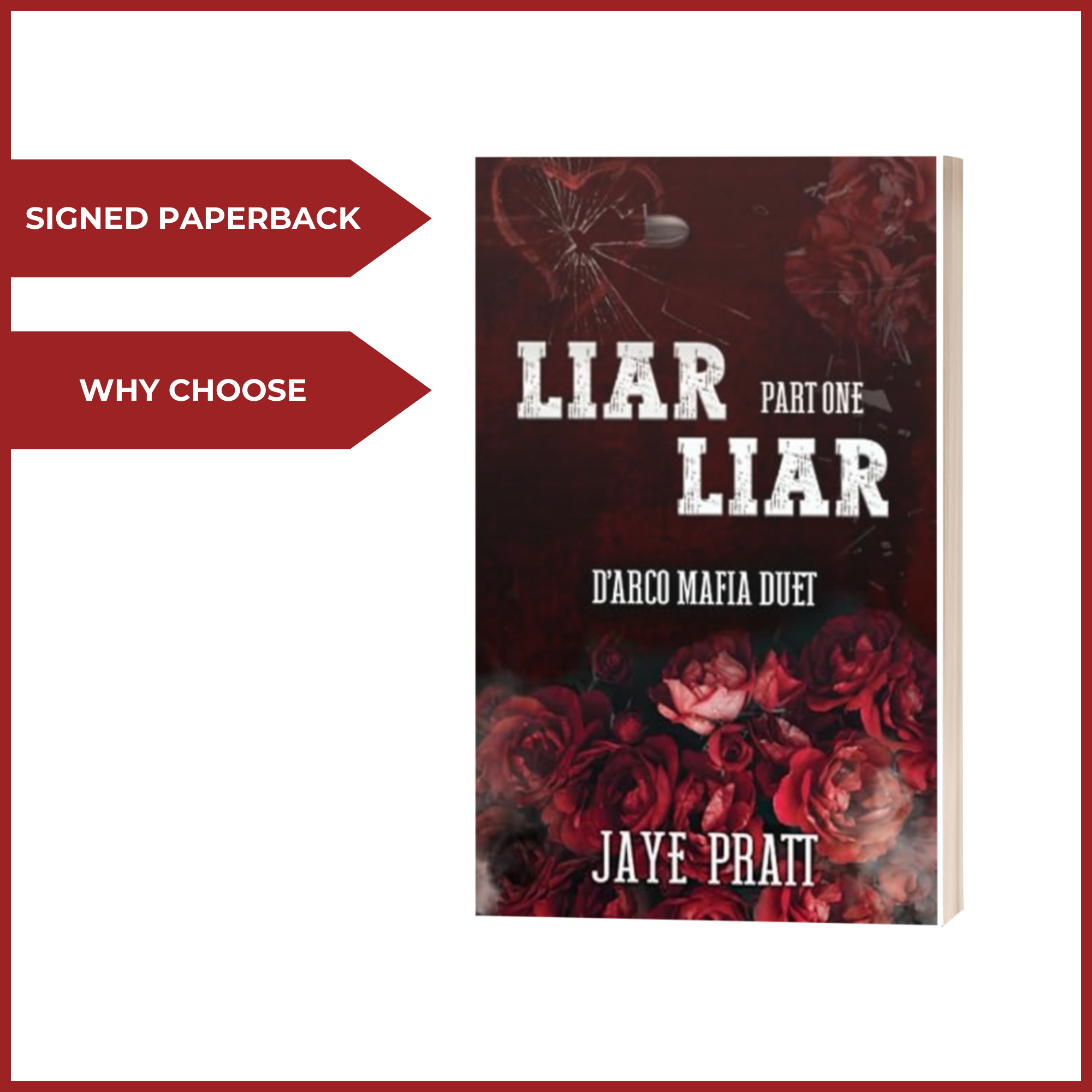 LIAR LIAR PART ONE (OLD COVER) – Jaye Pratt