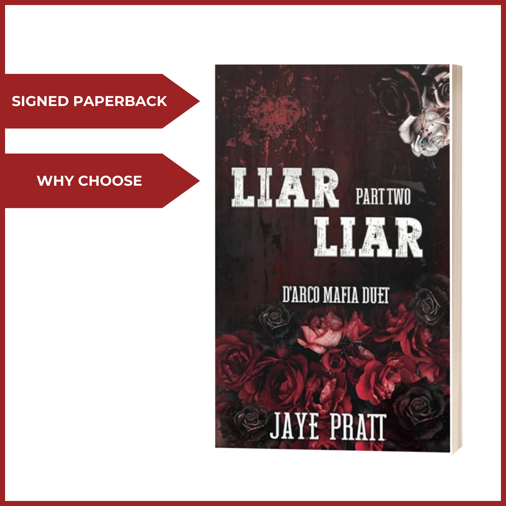 LIAR LIAR PART TWO (OLD COVER) – Jaye Pratt